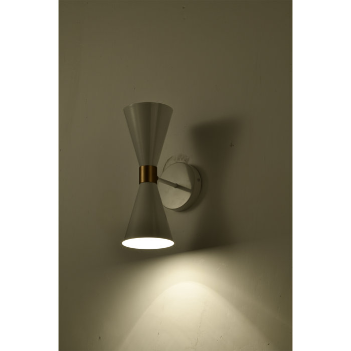 Wade Logan® Amillio LED Armed Sconce | Wayfair