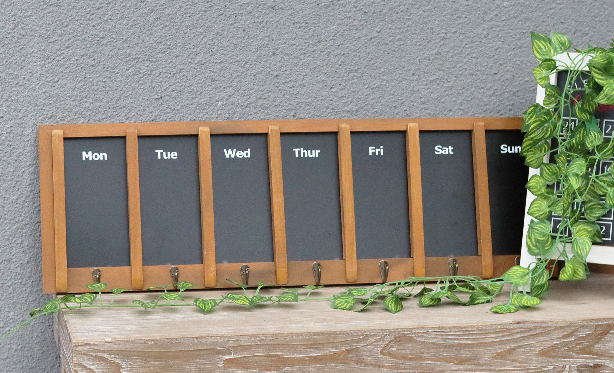 Red Barrel Studio® Weekly Planner Wall Mounted Chalkboard | Wayfair