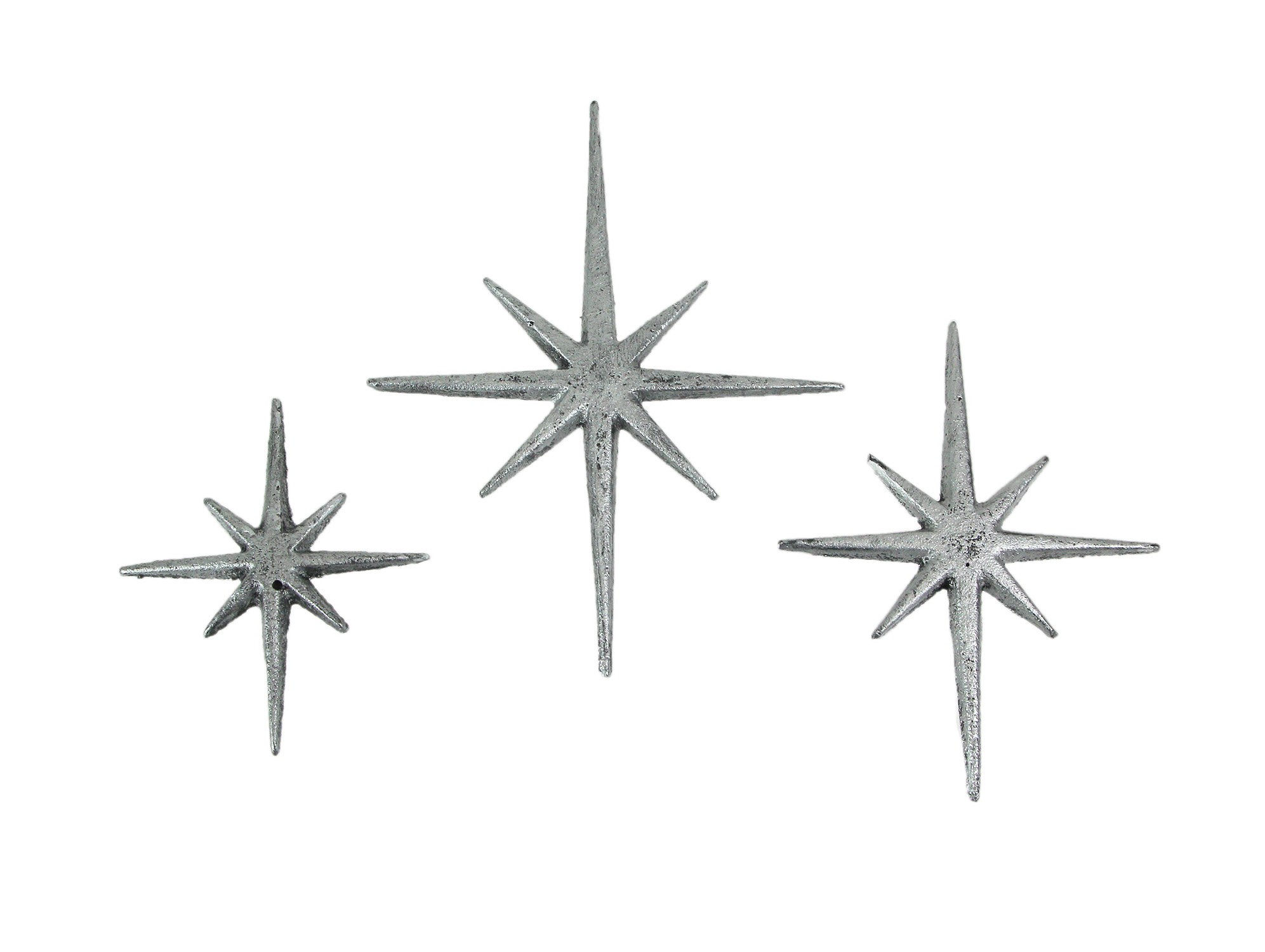 Red Barrel Studio® 3-Piece Metal Atomic Starburst Wall Décor & Reviews ...