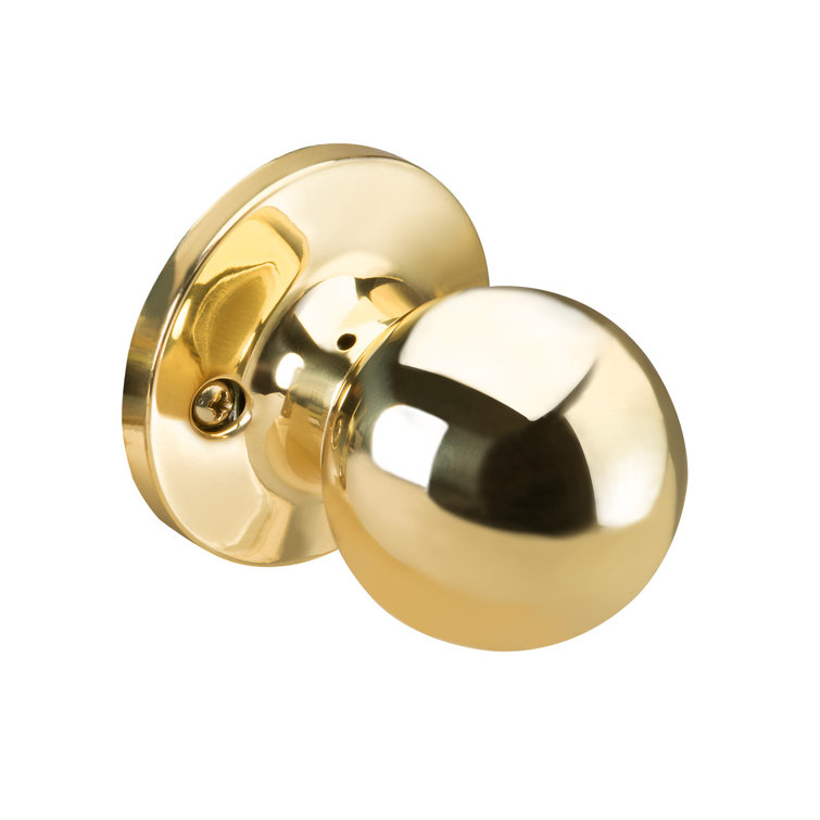 Yale Edge Single Dummy Lock with Athens Knob & Reviews | Wayfair