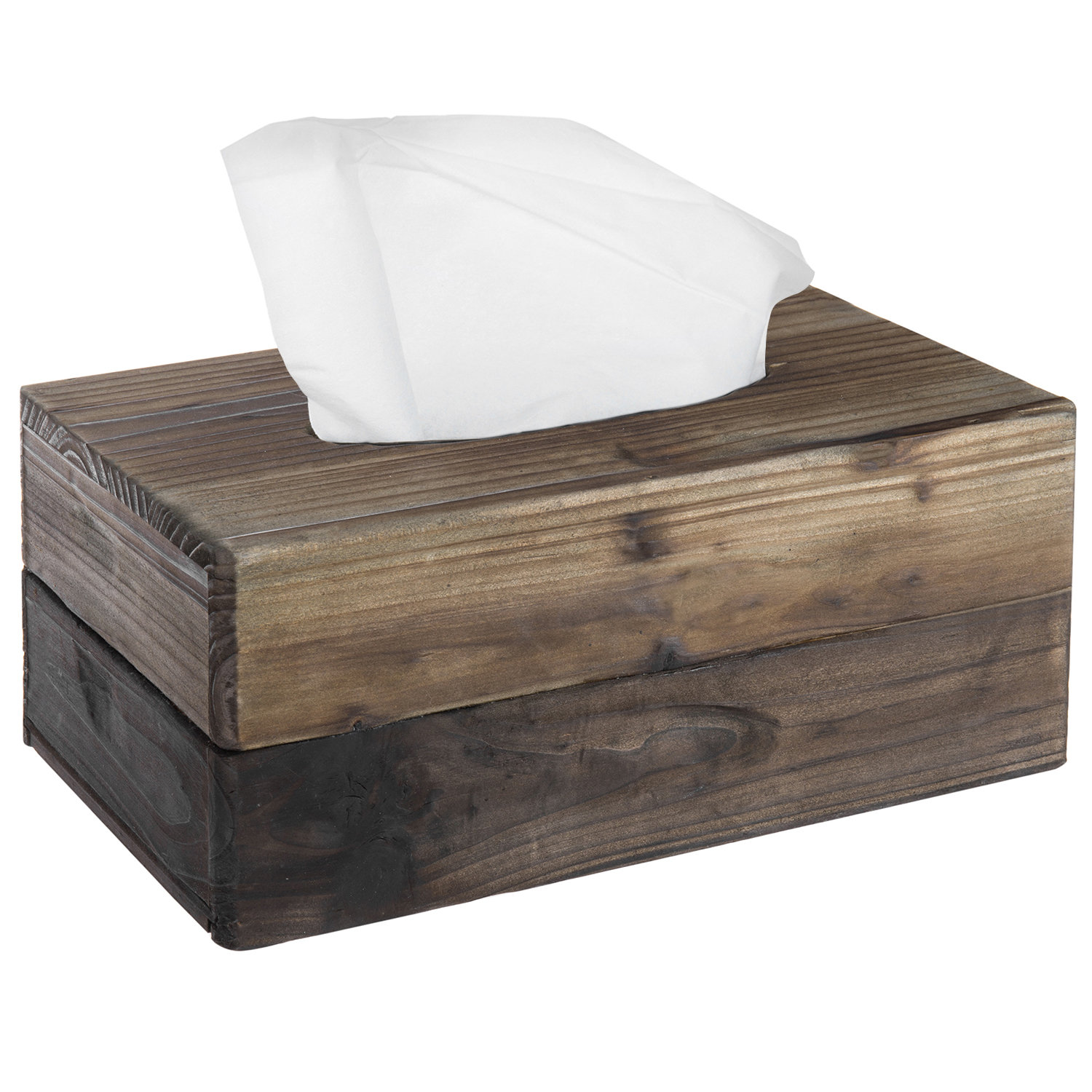 Loon Peak® Rectangular Wood Tissue Box Cover & Reviews | Wayfair