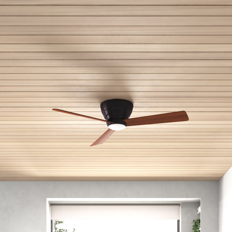Wade Logan® 54'' Hodson 3 - Blade LED Propeller Ceiling Fan with Remote ...