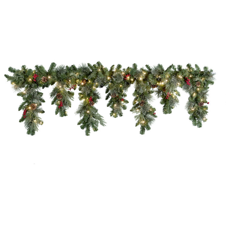 Haute Decor Lighted Swag & Reviews | Wayfair