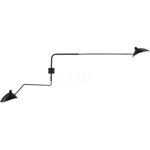 Latitude Run® Adelone Two Arms Rotating Swing Arm Sconce Wall Sconce ...