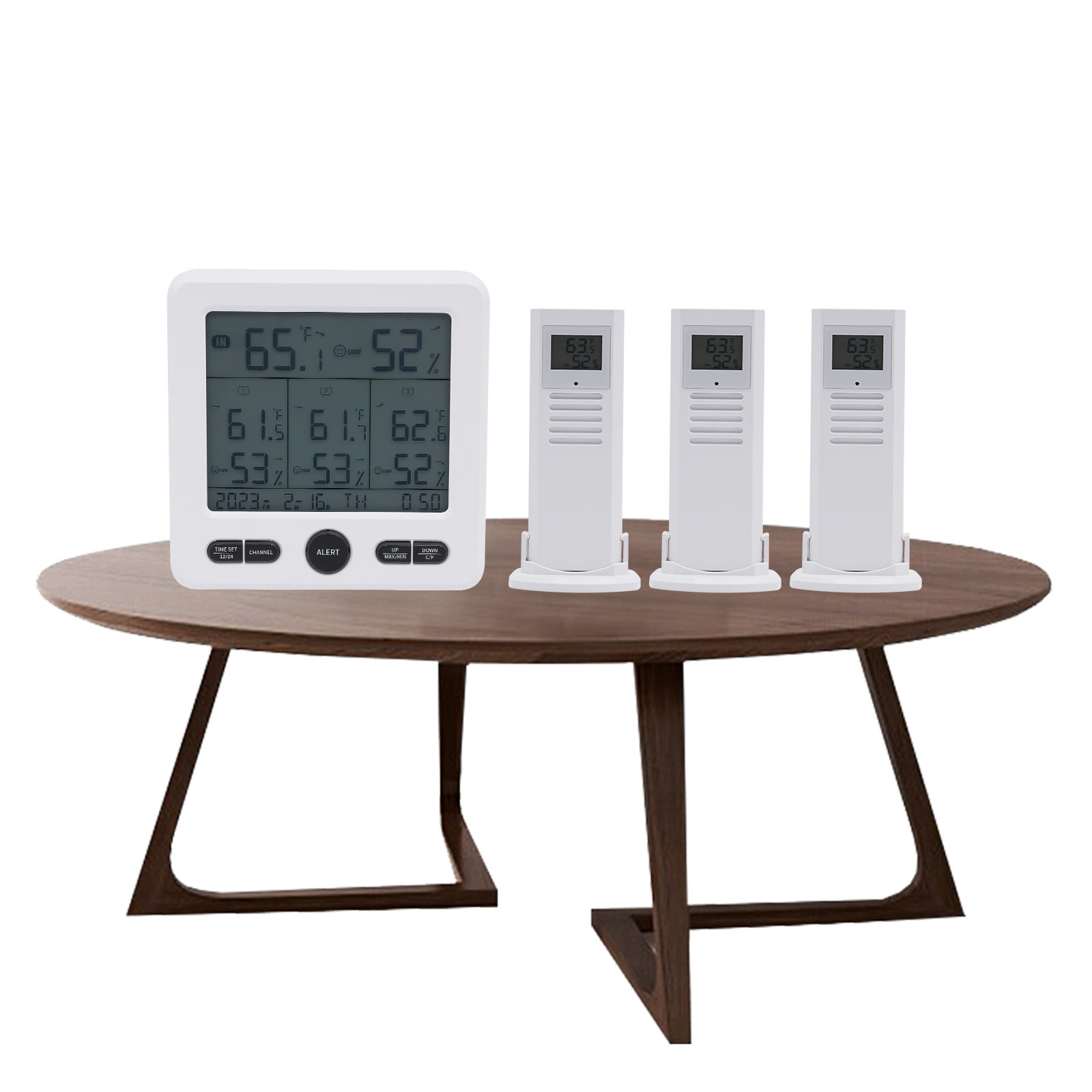 Lomana Wireless Temperature Humidity Monitor | Wayfair