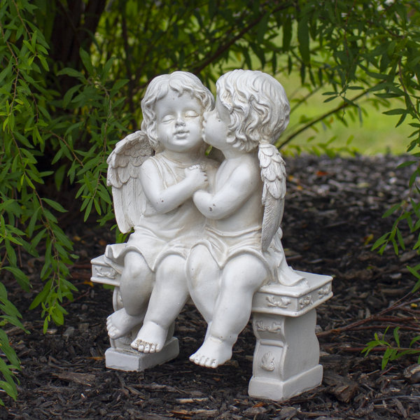 Garden Decoration Outdoor & Gardening Boy reading stone statue outdoor ...