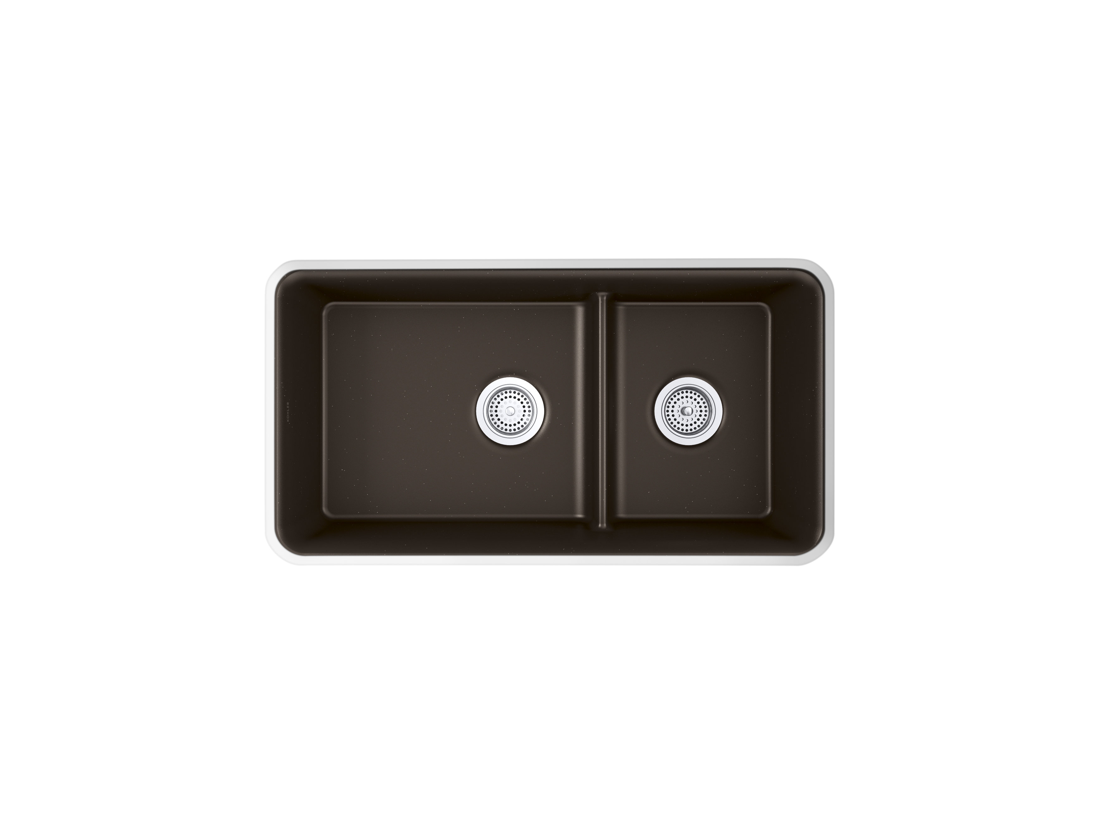 Kohler Cairn Smart Divide 33-1/2" Undermount Kitchen Sink | Wayfair