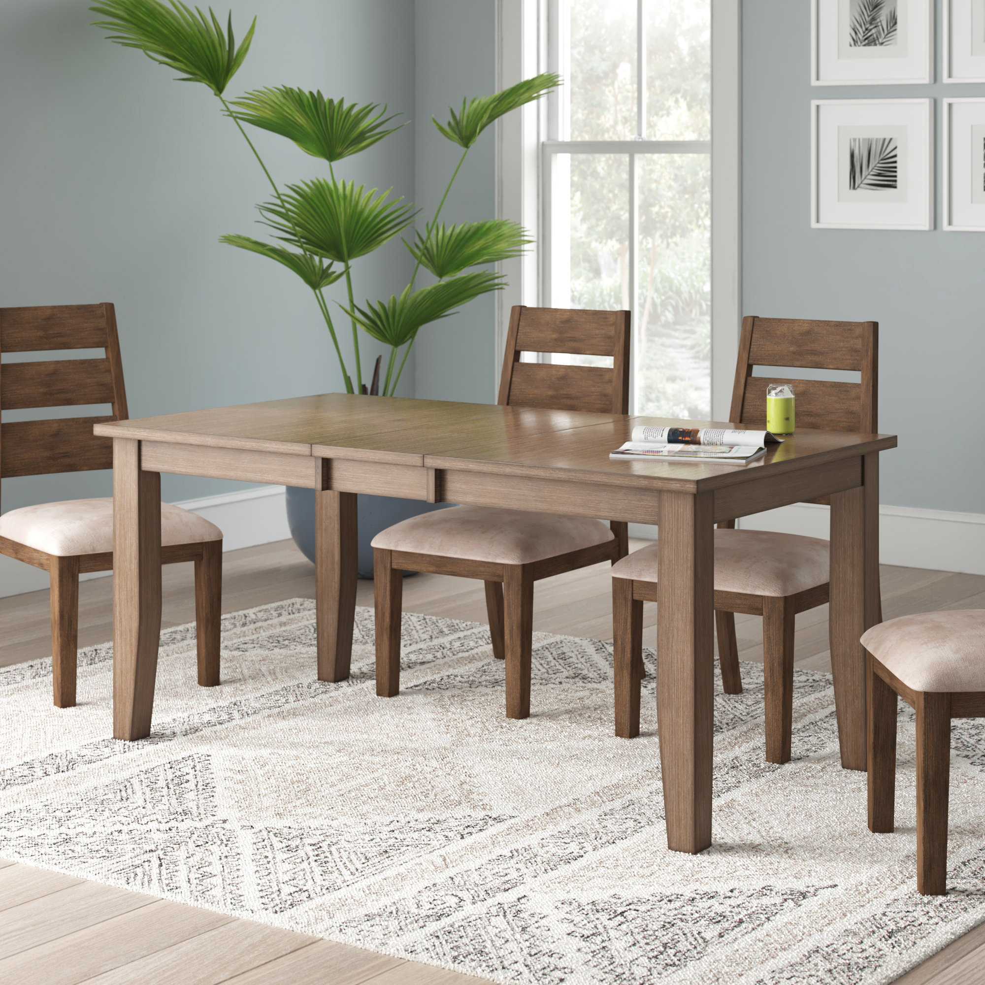 Mistana™ Fergerson Extendable Dining Table | Wayfair