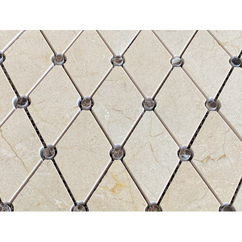 ES Stone 2" x 3.5" Marble Mosaic Wall & Floor Tile & Reviews | Wayfair