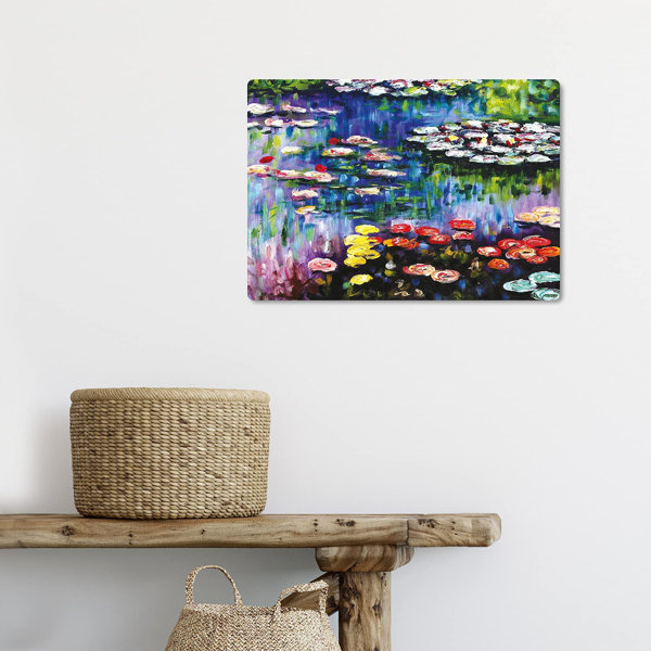 GIALLOBUS Ninfee Dello Stagno A Giverny by Claude Monet - Unframed ...