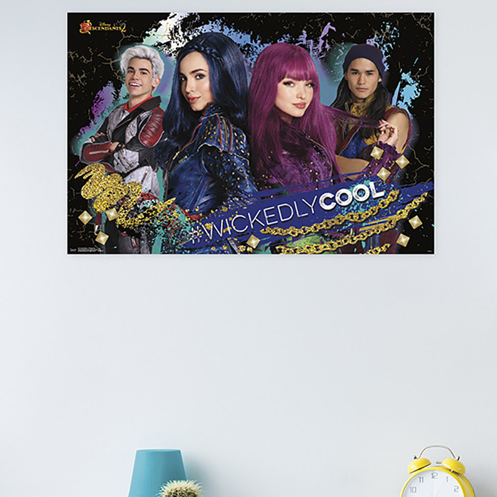 Trends International Descendants 2 - Wickedly Cool Paper Print | Wayfair