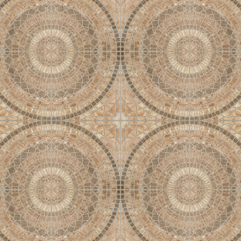Merola Tile Terra 18" x 18" Ceramic Pebbles Wall & Floor Tile & Reviews ...