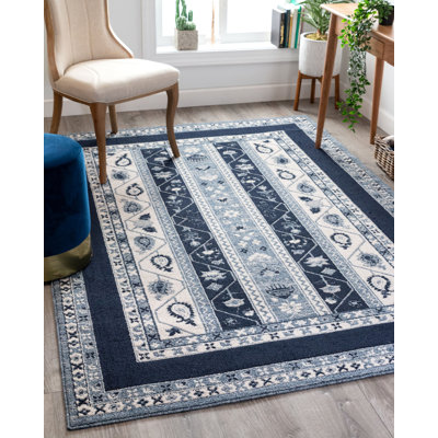 Blue Paisley Area Rugs You'll Love in 2019 | Wayfair