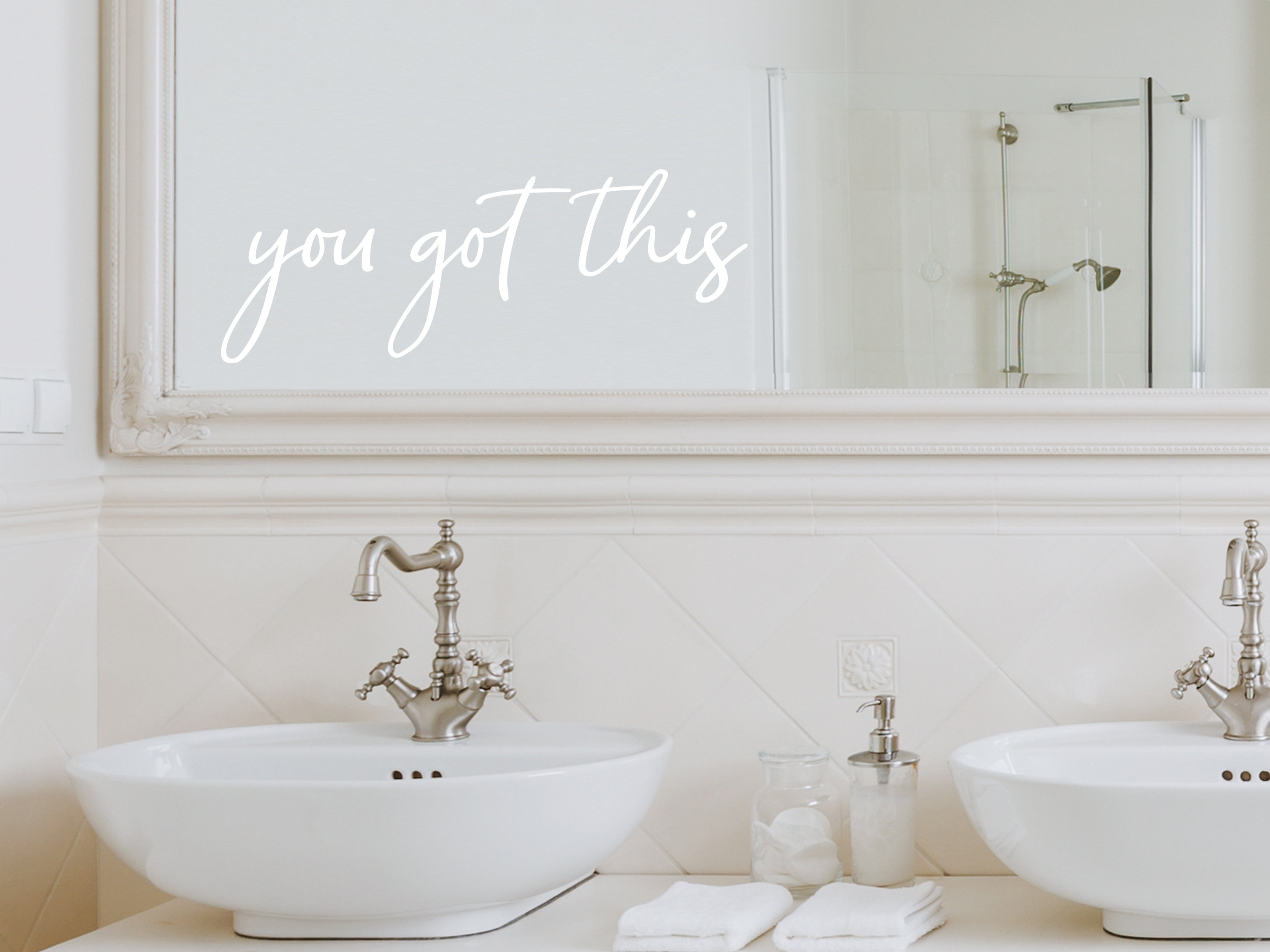 Trinx You Got This Cursive Wall Decal | Wayfair