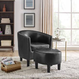 Wade Logan® Mccubbin 83'' Vegan Leather Reclining Sofa & Reviews | Wayfair