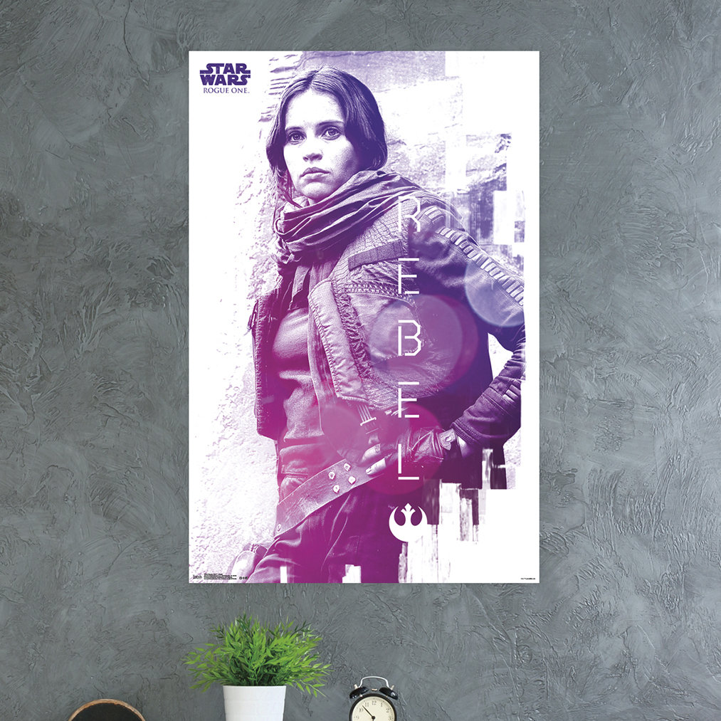 Trends International Star Wars: Rogue One - Rebel Paper Print - Wayfair ...