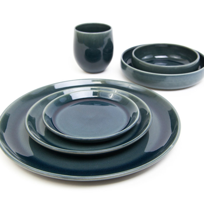 AllModern Borgen 6 Piece Place Setting, Service for 1 & Reviews | Wayfair