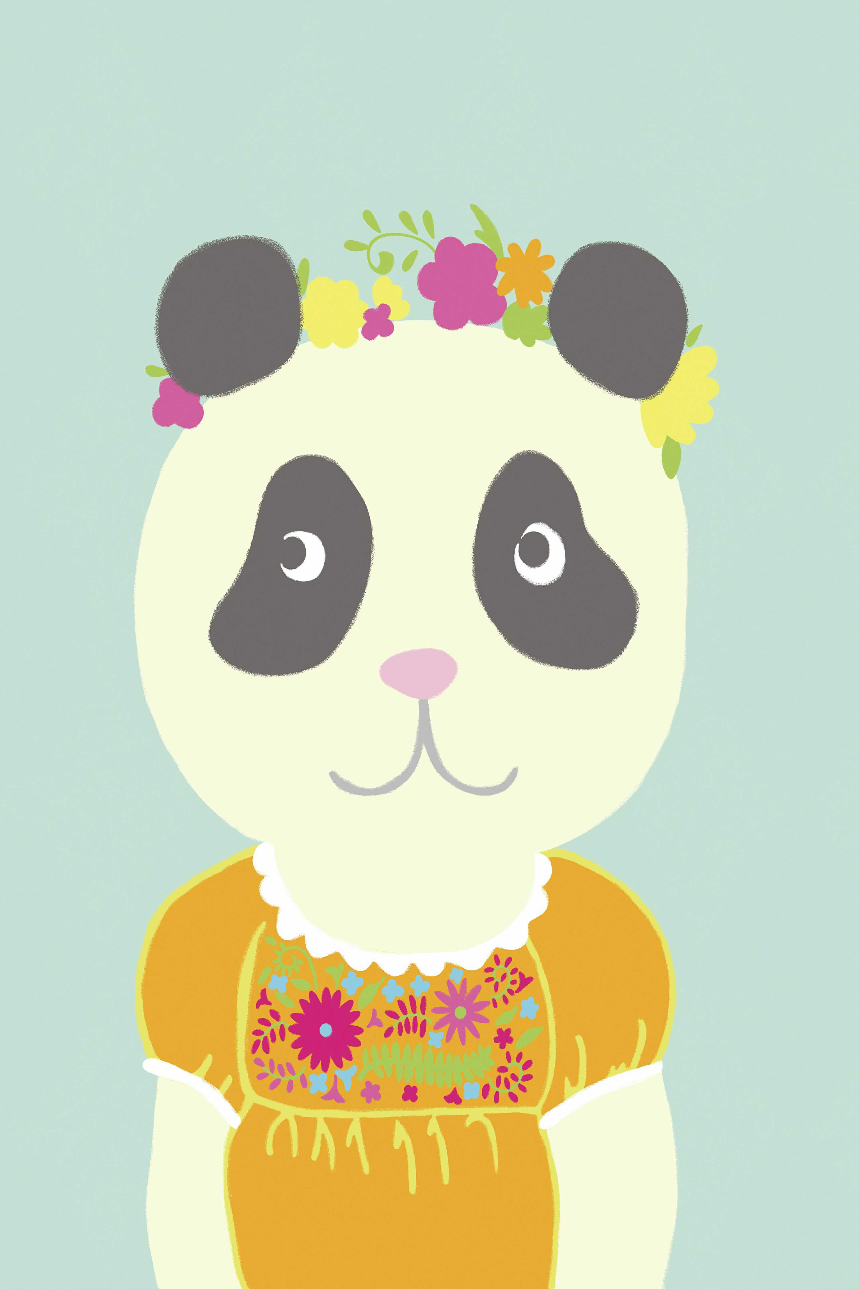 Trinx Fancy Animals IV by - Wrapped Canvas Print | Wayfair