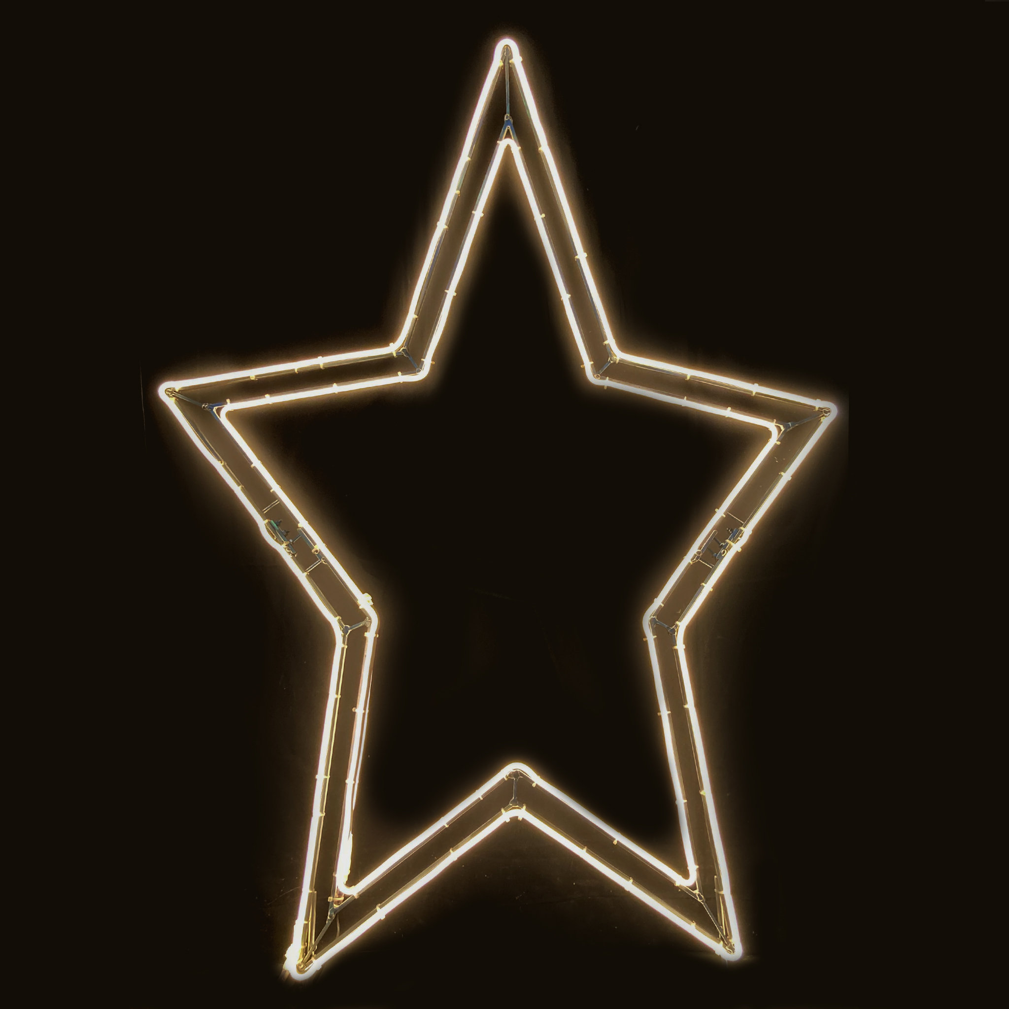 The Holiday Aisle® 2D Standing Star Motif Lighted Display | Wayfair