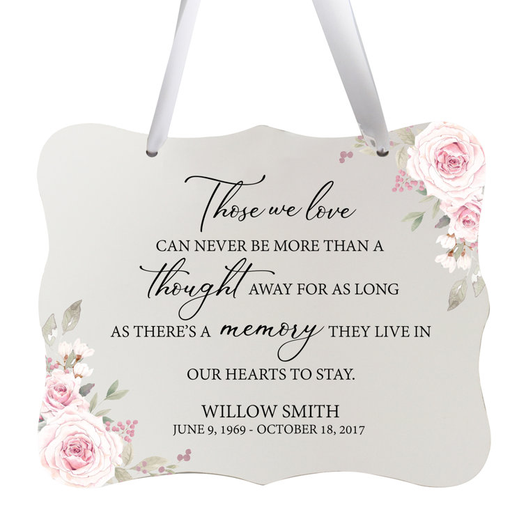 LifeSong Milestones Memorial Ribbon Wall Décor | Wayfair