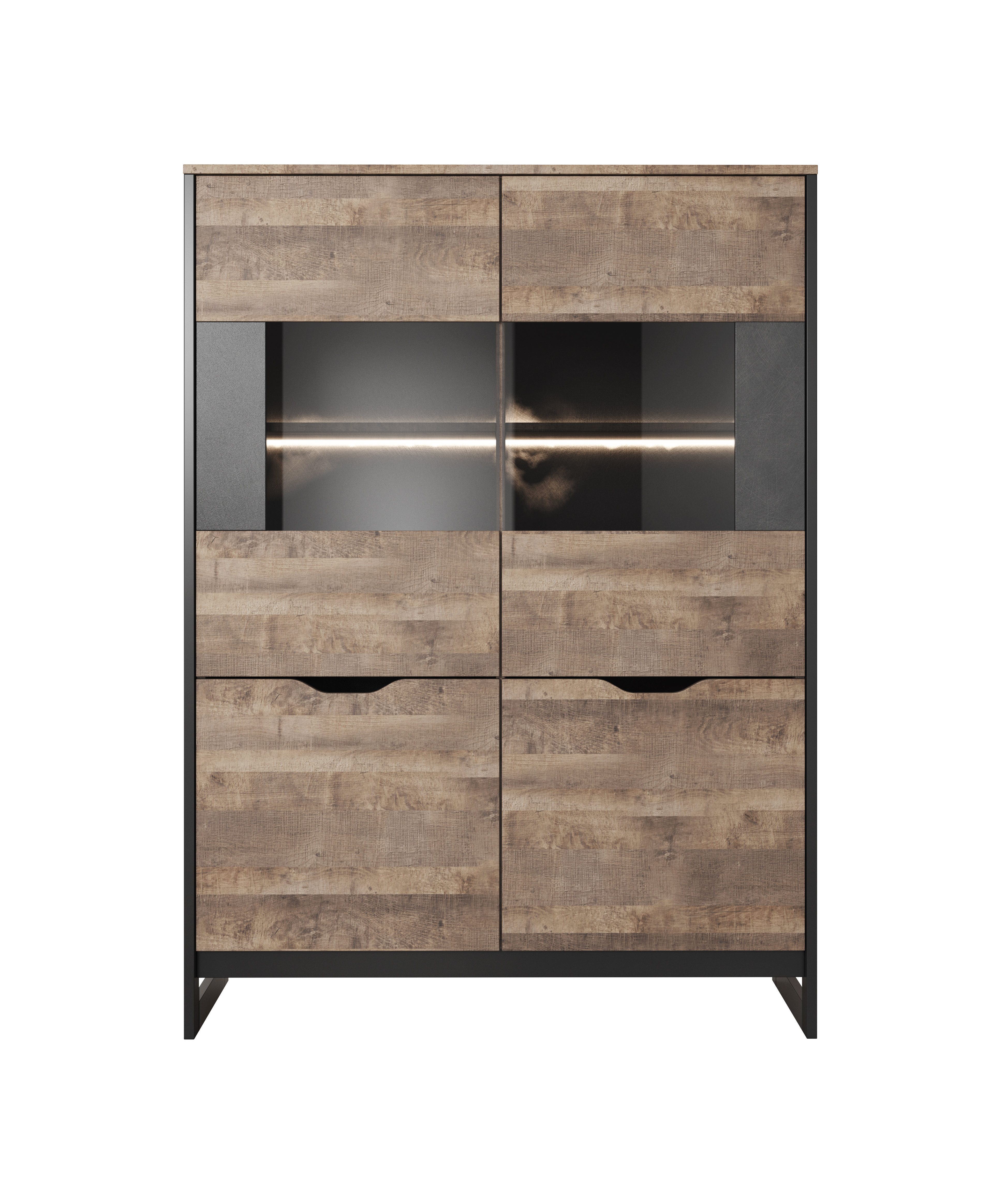 Borough Wharf Trill Console Display Cabinet with Lighting | Wayfair.co.uk