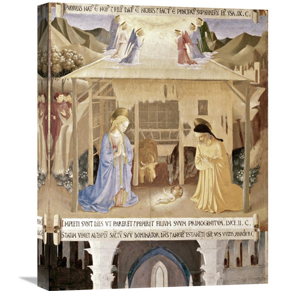 Global Gallery Nativity by Fra Angelico - Print on Canvas | Wayfair