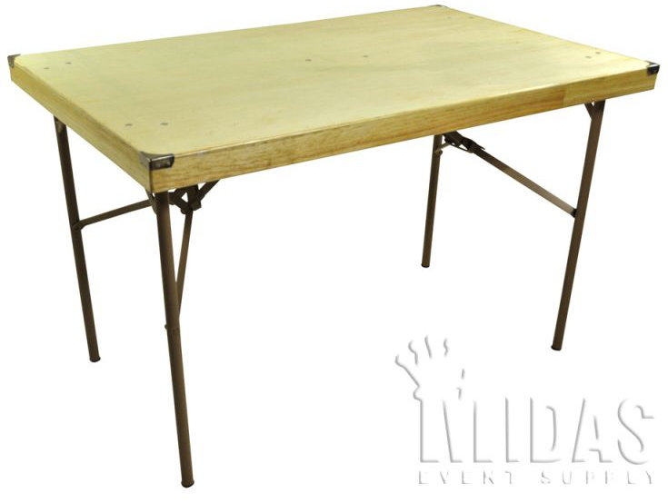 Midas Event Supply Rectangular Folding Table & Reviews | Wayfair