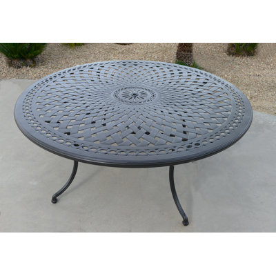 Cast Aluminum Dining Table | Wayfair