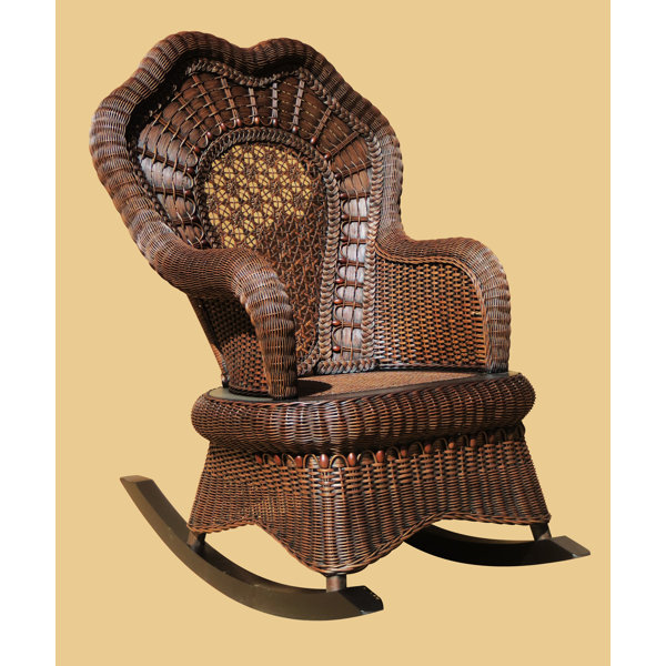 Bayou Breeze Serpentine Rocking Chair & Reviews | Wayfair