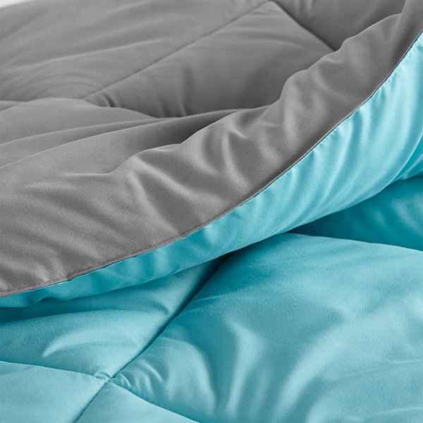 DormCo Reversible Microfiber Oversized Full XL Comforter | Wayfair