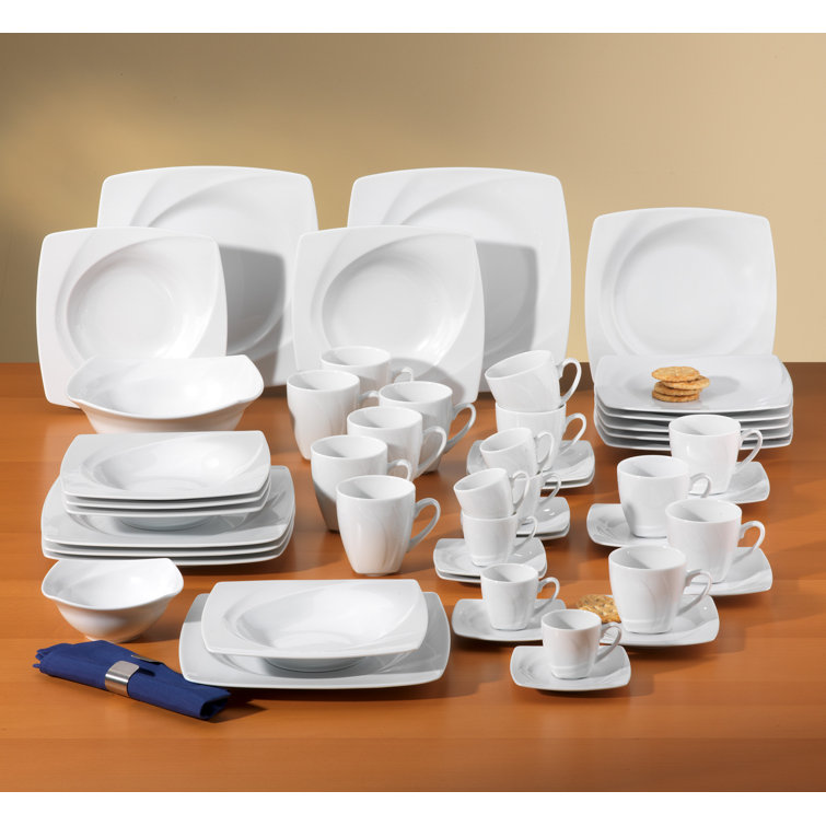 Latitude Run Celebration 50 Piece Dinnerware Set, Service for 6 ...