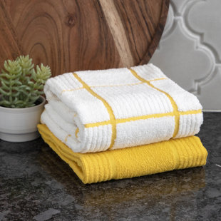 Wayfair | Yellow Kitchen Towels| Up to 65% Off Until 11/20 | Wayfair