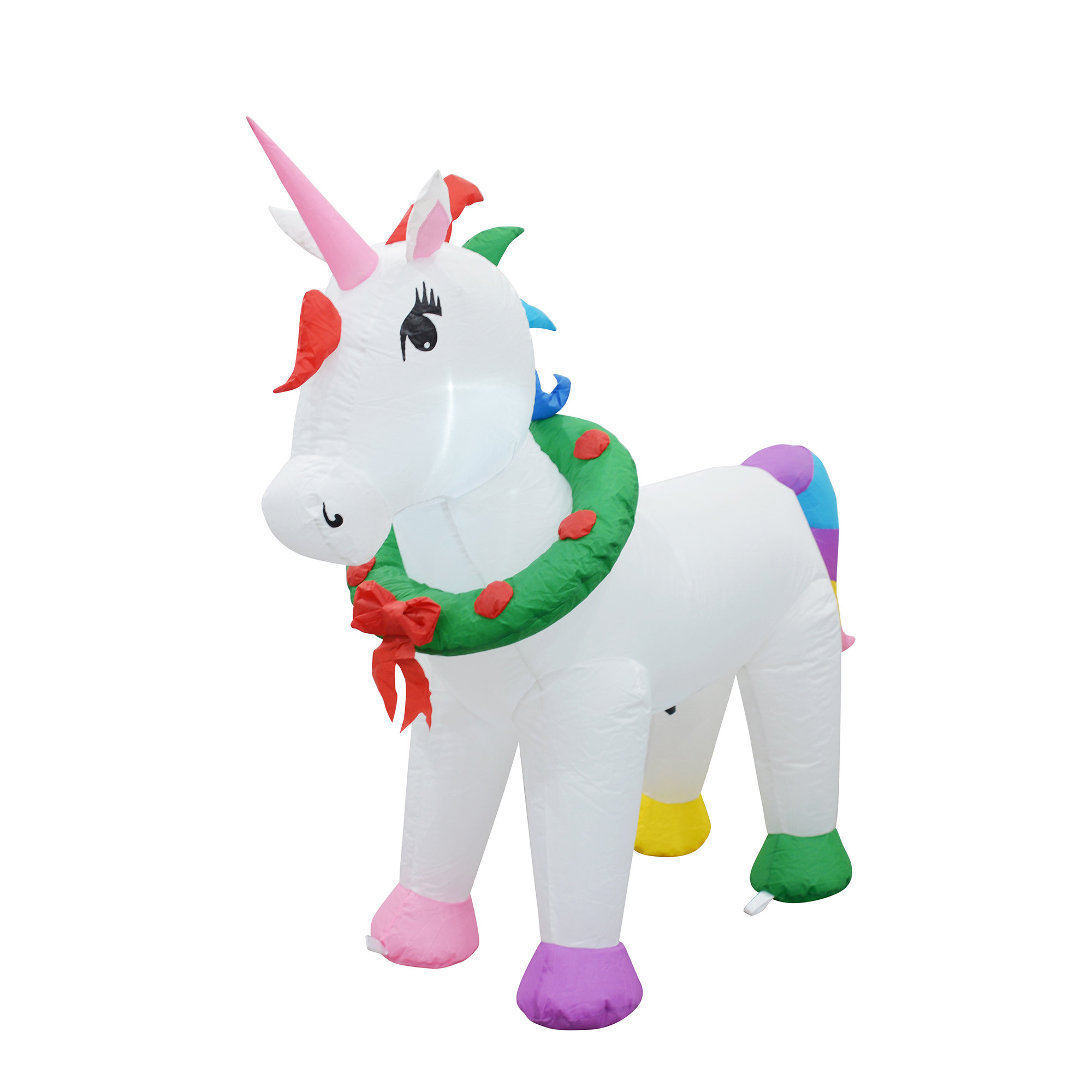 The Holiday Aisle® Unicorn Inflatable & Reviews | Wayfair