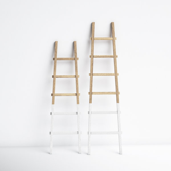 Joss & Main Wooden Blanket Ladder | Wayfair