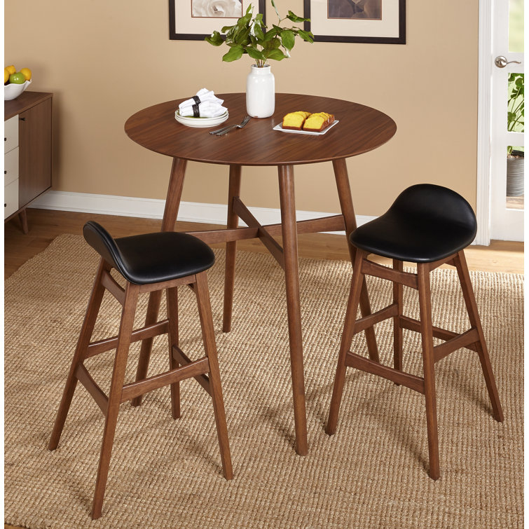 Corrigan Studio® Tammy 3 Piece Counter Height Dining Set & Reviews ...