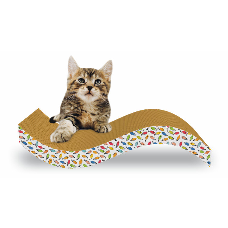 Tucker Murphy Pet™ Shallow Wave Scratching Board | Wayfair