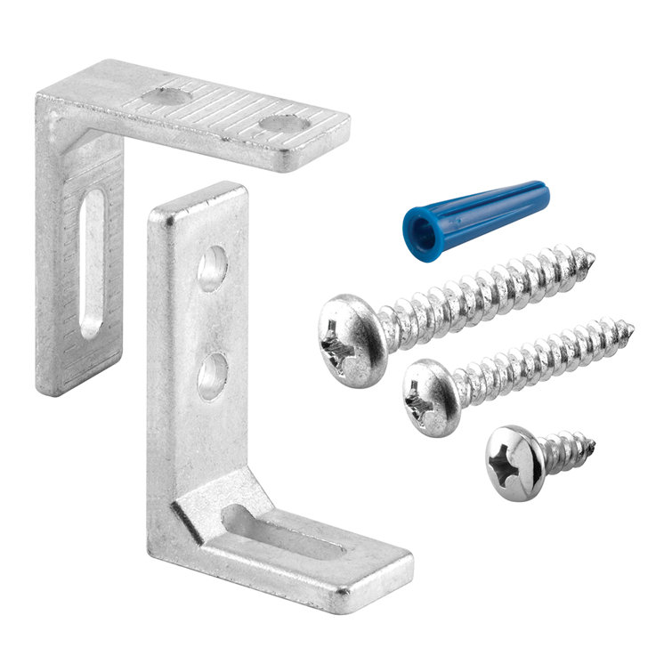 Prime-Line Pilaster Anchor Pack, 3/4 In. And Larger, L-Brackets And ...