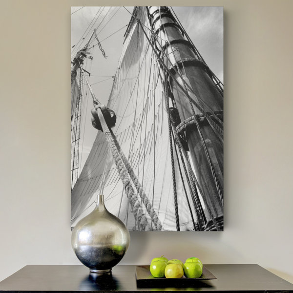 Breakwater Bay Set Sail III - Print on Canvas | Wayfair