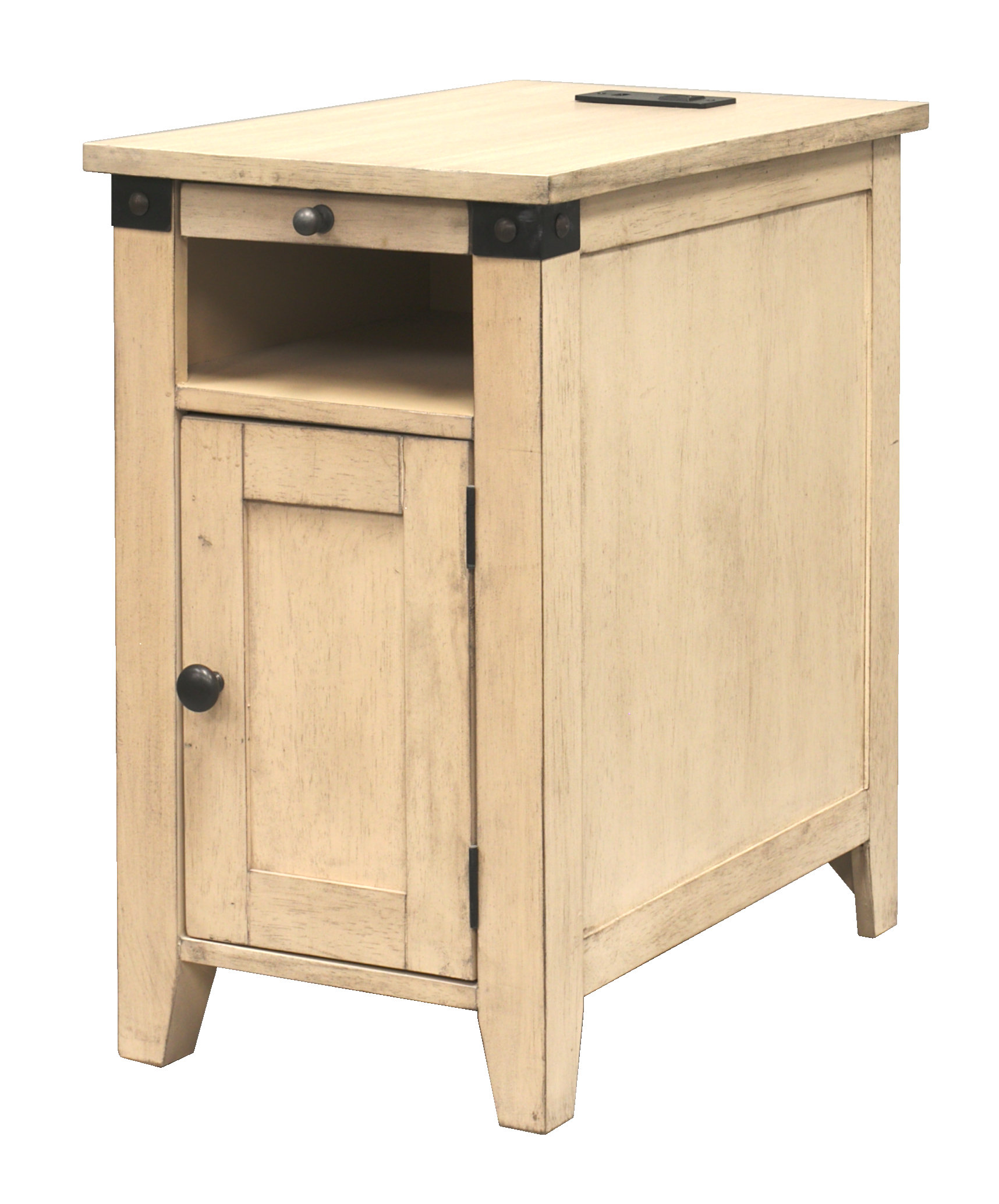 Gracie Oaks Ashworth 24'' Tall Tray Top End Table with Storage and ...