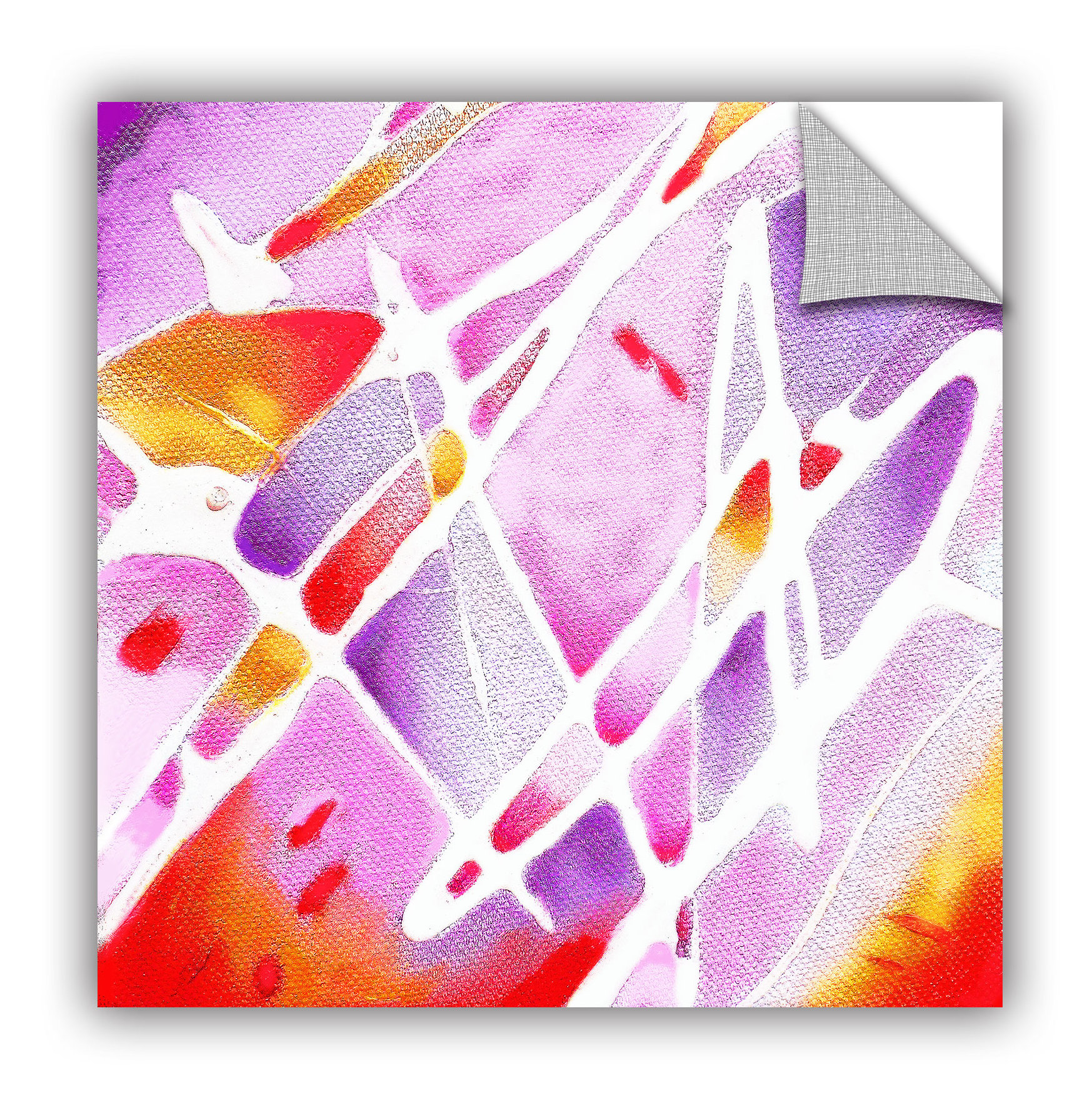 ArtWall Purple Haze Wall Decal | Wayfair