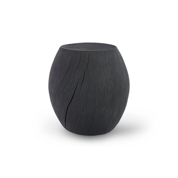 Phillips Collection Log Plastic Plastic Accent Stool | Perigold