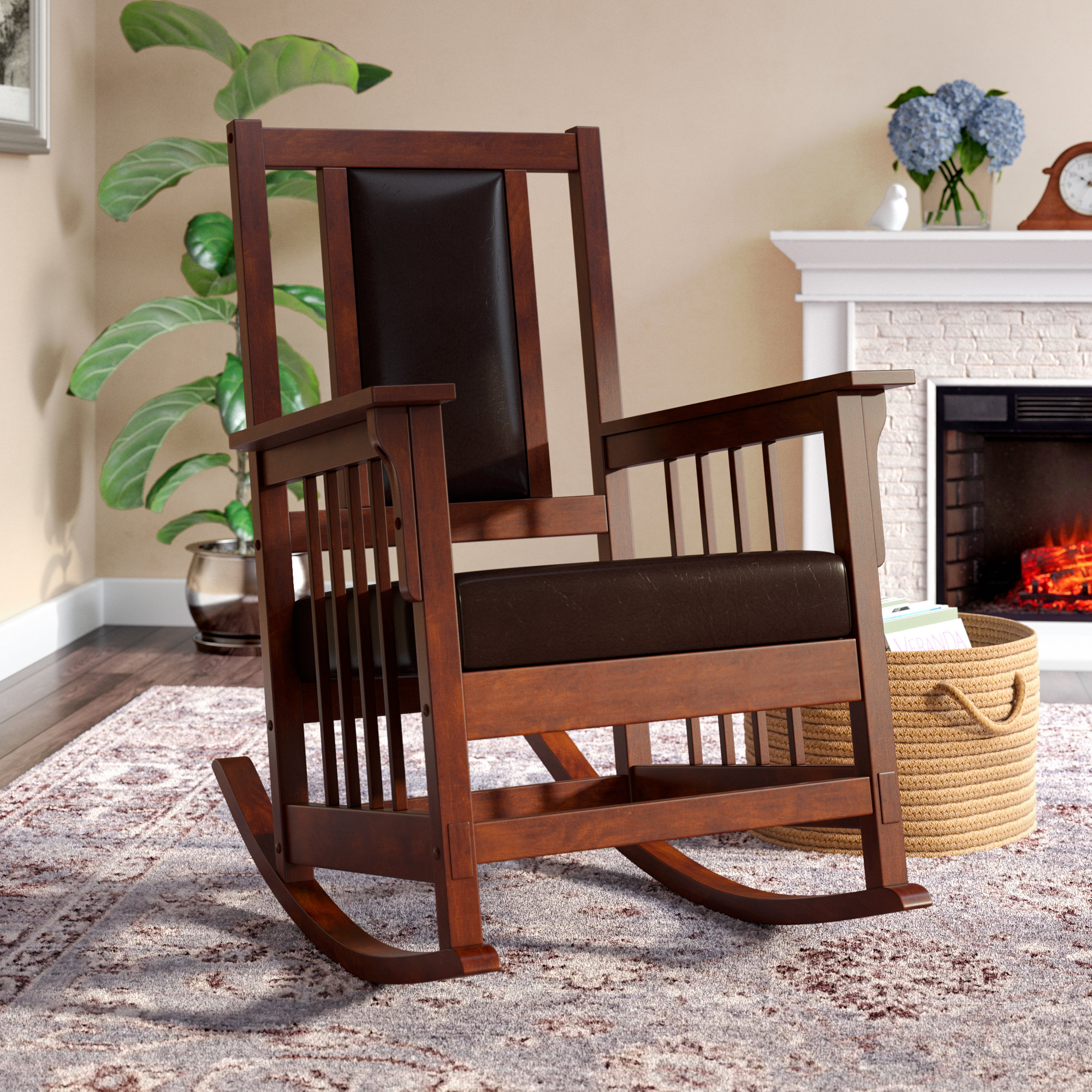 Lark Manor Leola Rocking Chair & Reviews | Wayfair