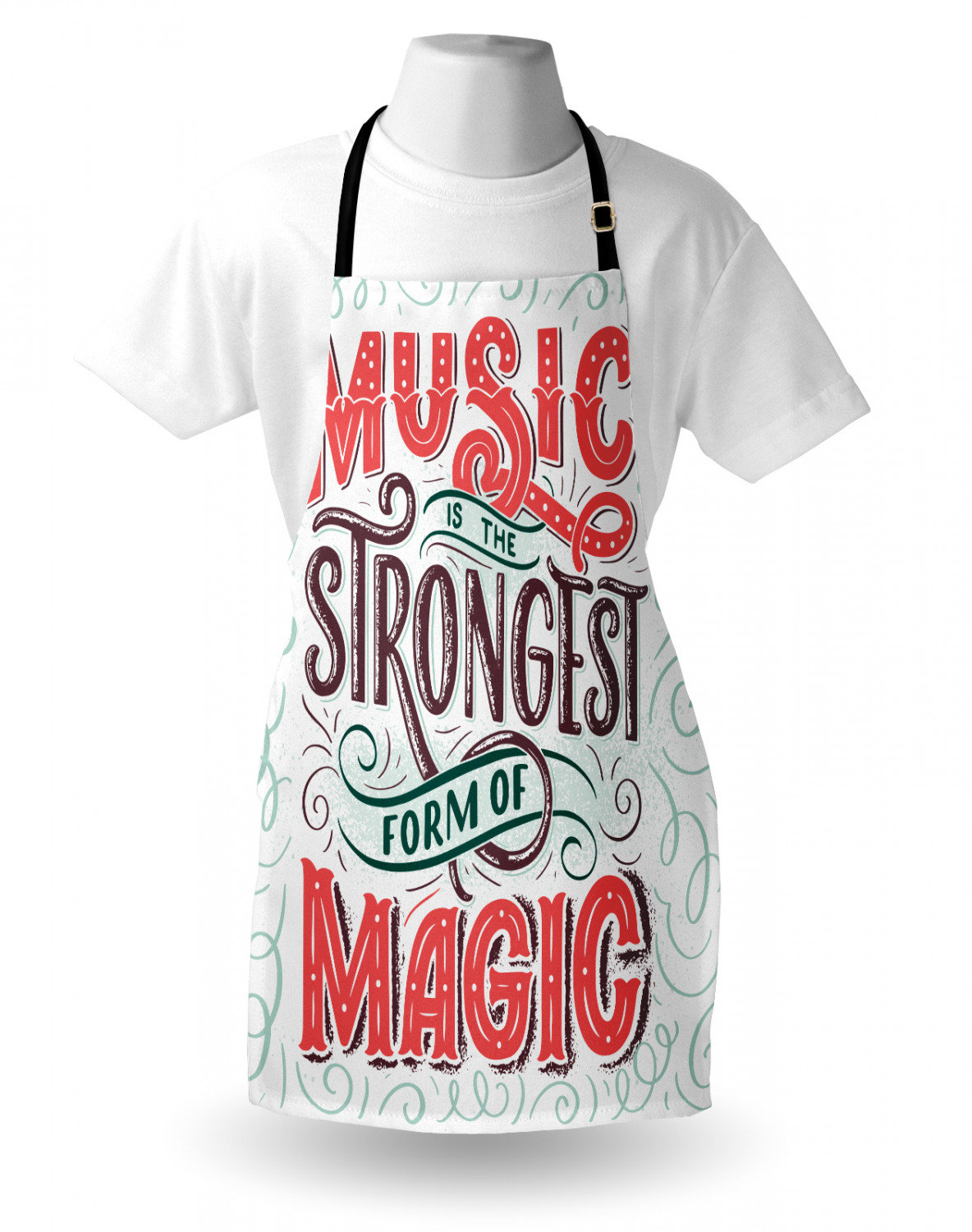 East Urban Home Rock and Roll Apron | Wayfair