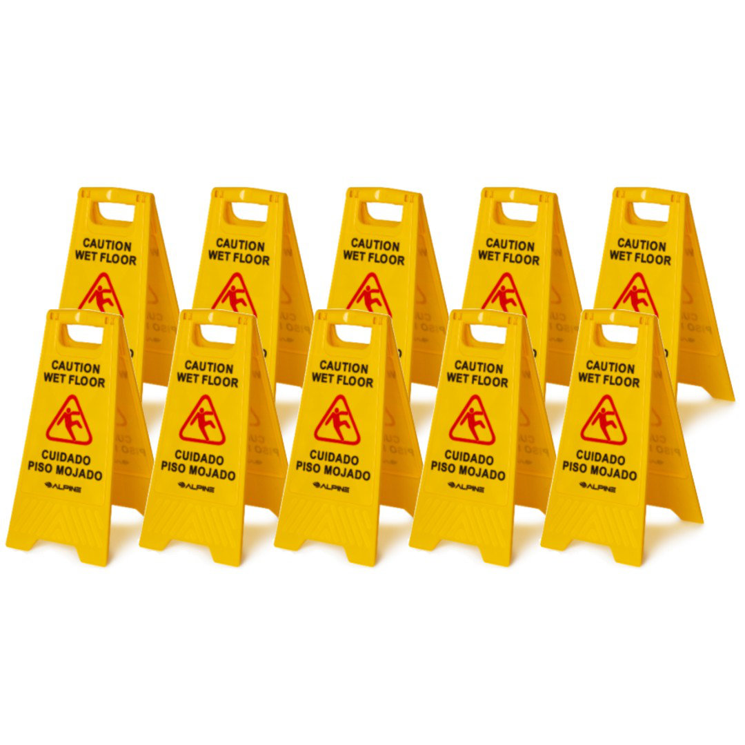 Alpine Industries Caution Wet Floor Sign & Reviews | Wayfair