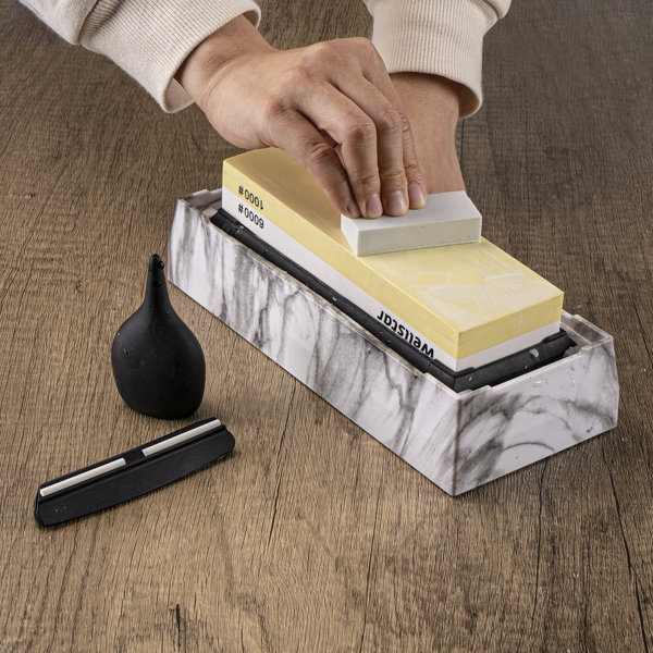 WELLSTAR Angle Guide Whetstone Set | Wayfair