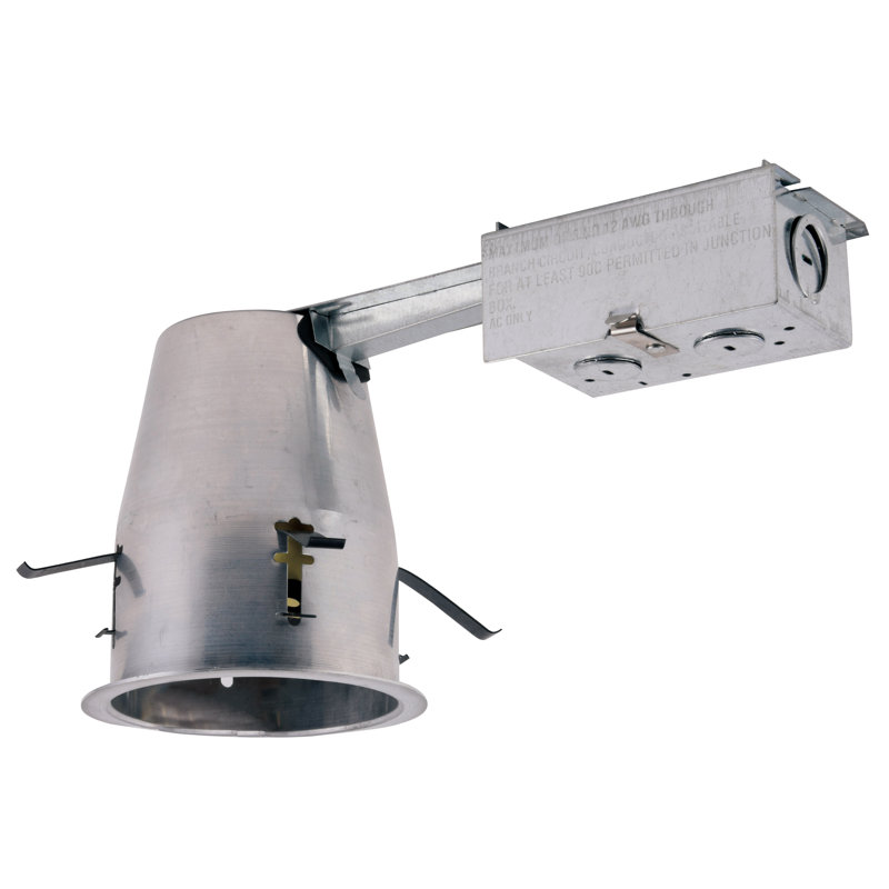 Elegant Lighting 4" Remodel IC Rated Recessed Housing | Wayfair