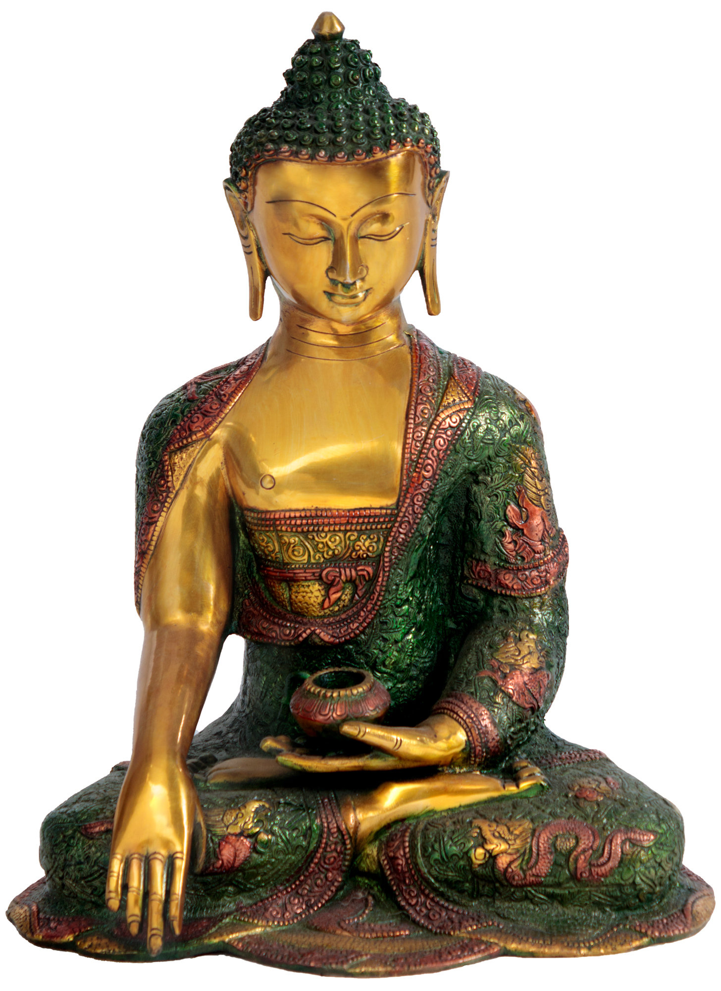 Bungalow Rose Buddha Calling The Earth To Be His Witness (Tibetan ...