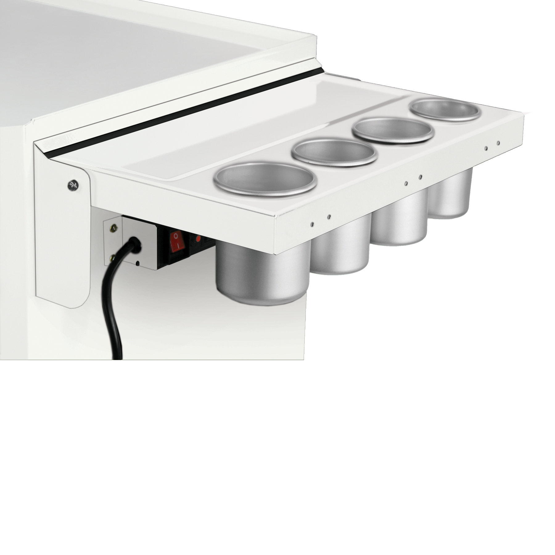 Viper Tool Storage Salon Cart Accessory Shelf Exclusively Fits Viper ...