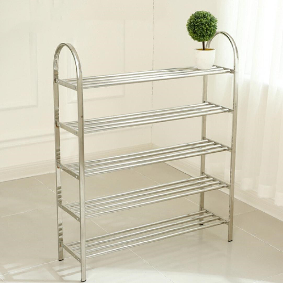 Ebern Designs "Stainless Steel Shoe Shelf Is Easy To Put At The Door Of ...