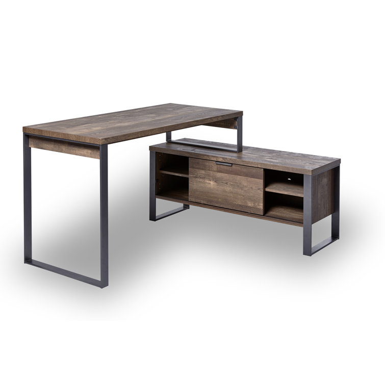 17 Stories Draylen Reversible L-Shape Desk & Reviews | Wayfair